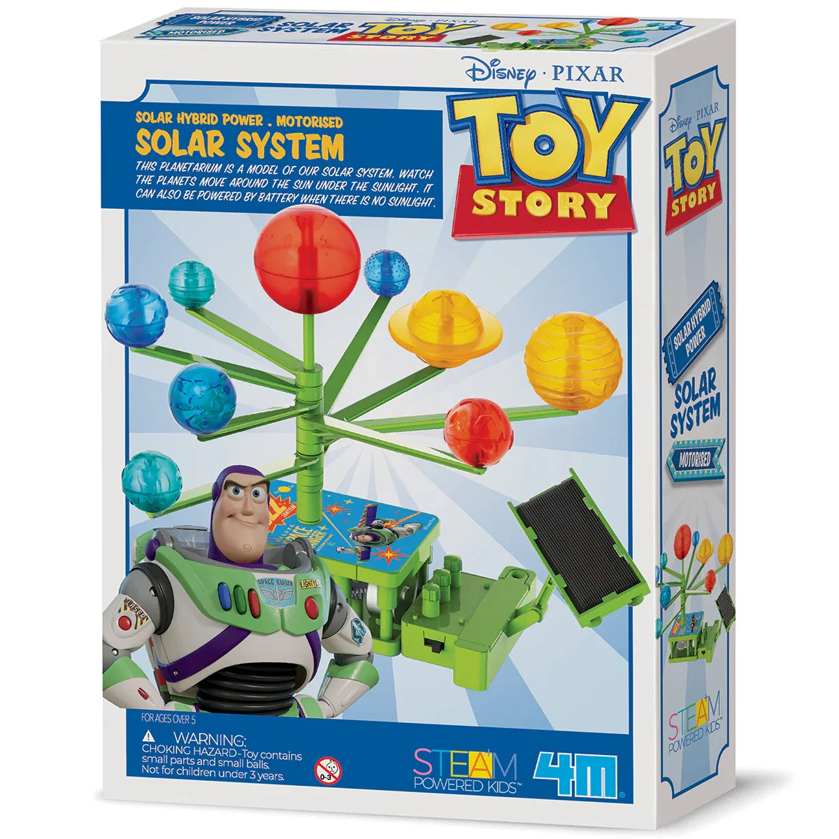 Buzz Lightyear Hybrid Solar-Powered Solar System — LX2001 - Homewares ...