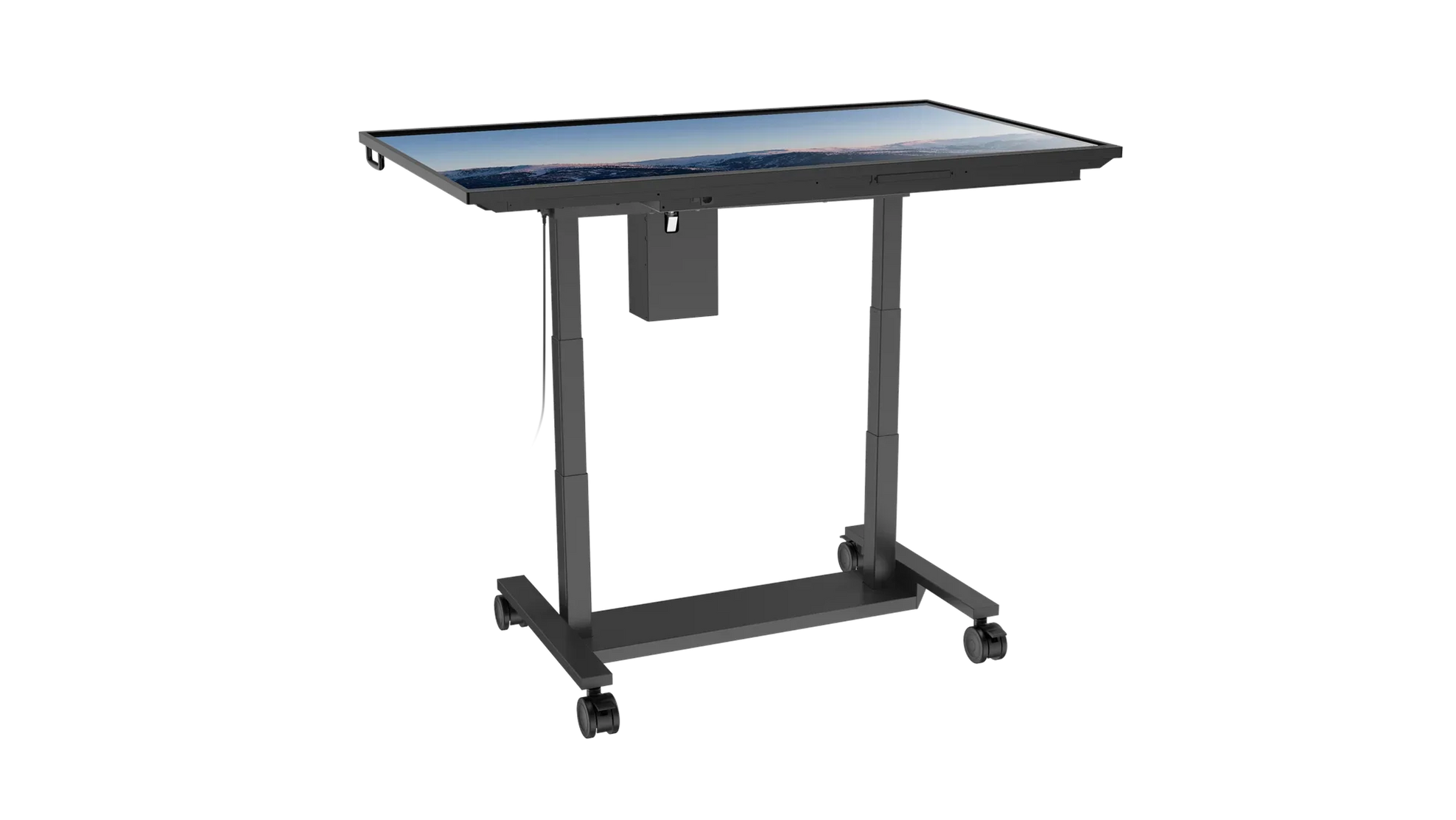 MAXHUB Tiltable Height Adjustable Motorised Mobile Rolling Trolley Sta ...