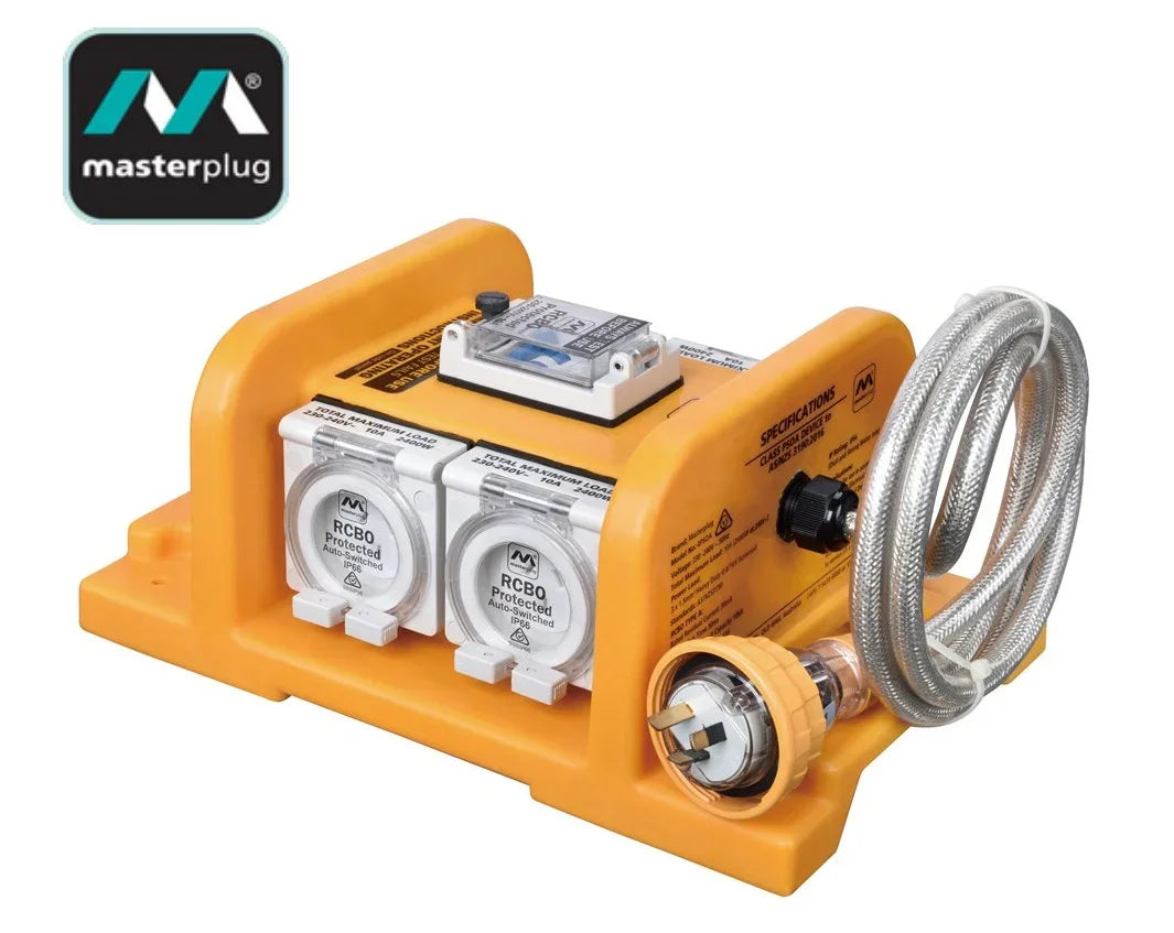 Masterplug 4 Outlet PSOA 10Amp 1.8m IP66 4PSOA — LX2001 - Homewares ...