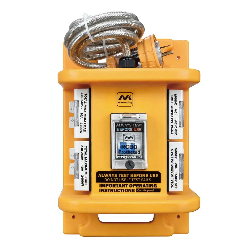 Masterplug 4 Outlet PSOA 10Amp 1.8m IP66 4PSOA — LX2001 - Homewares ...