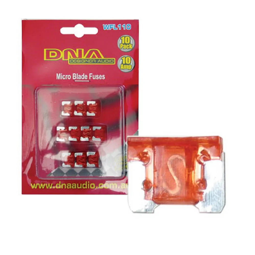 BLADE FUSES MICRO 10 AMP FUSE LOW PROFILE FUSE ATT (10 PACK) — LX2001 ...